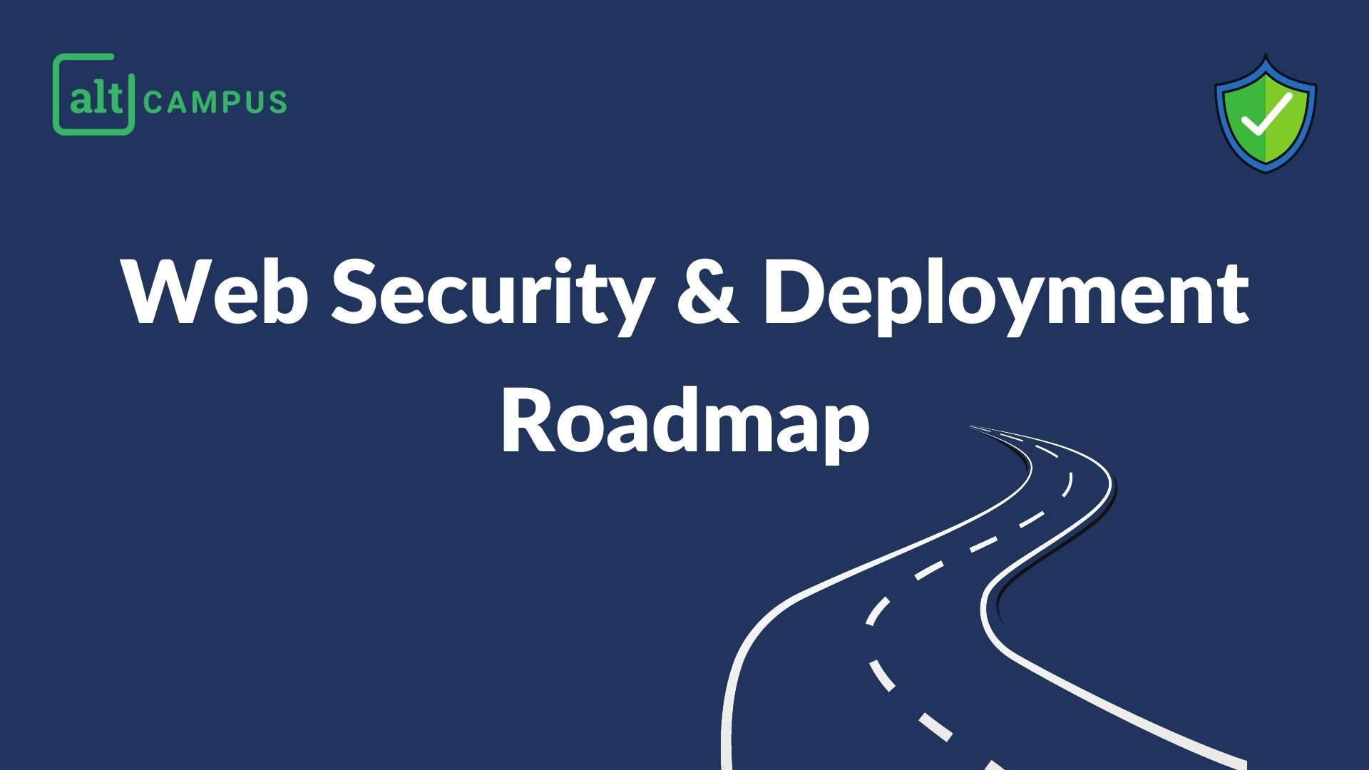 Web Security & Deployment | AltCampus'